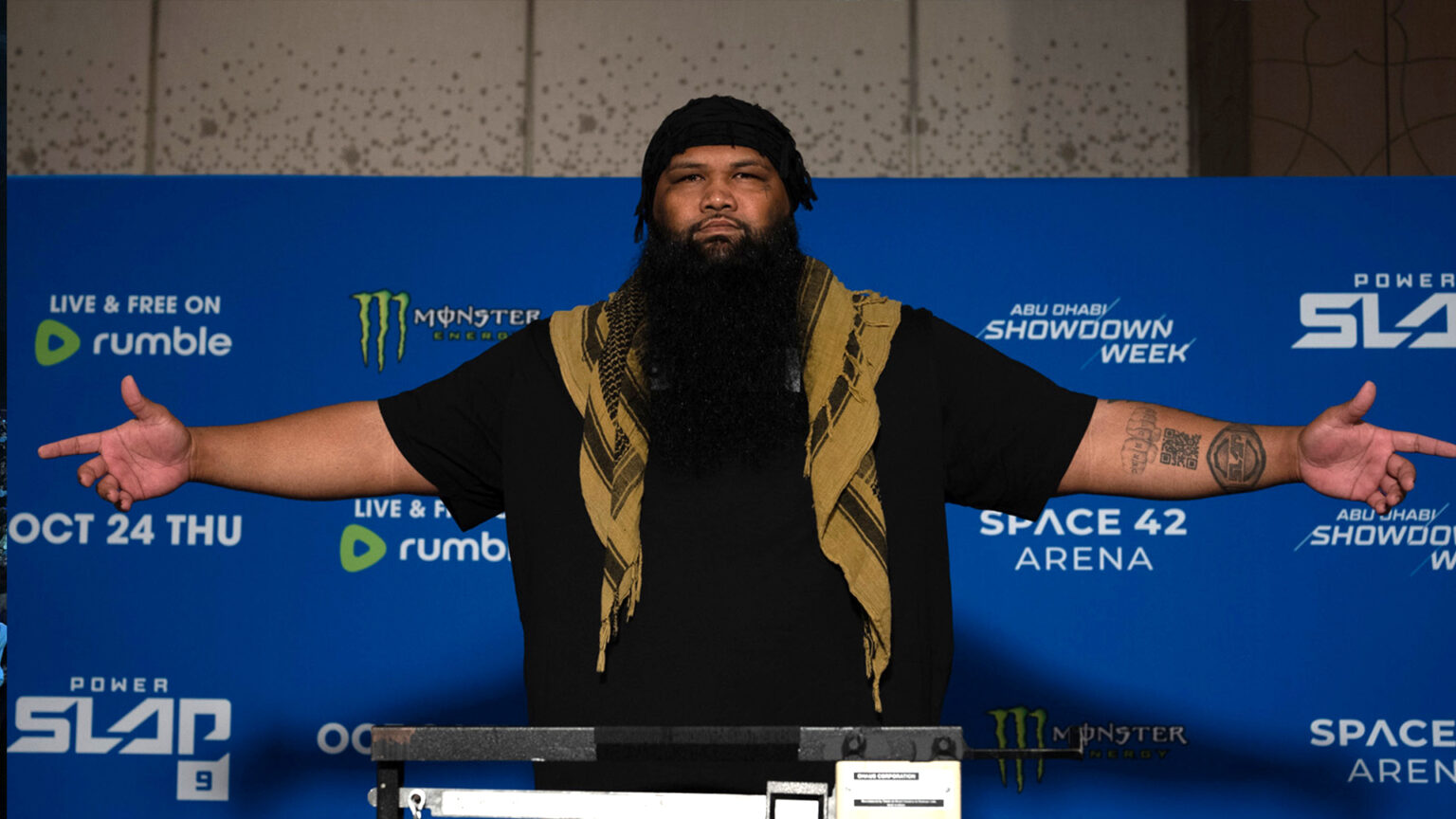 Power Slap 9: Da Crazy Hawaiian vs Dumpling Results - Power Slap