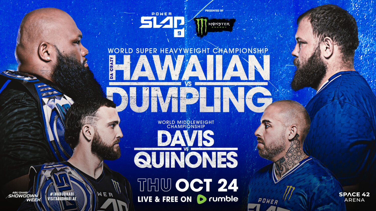 Power Slap 9 Full Fight Card & Coin Toss Winners - Power Slap