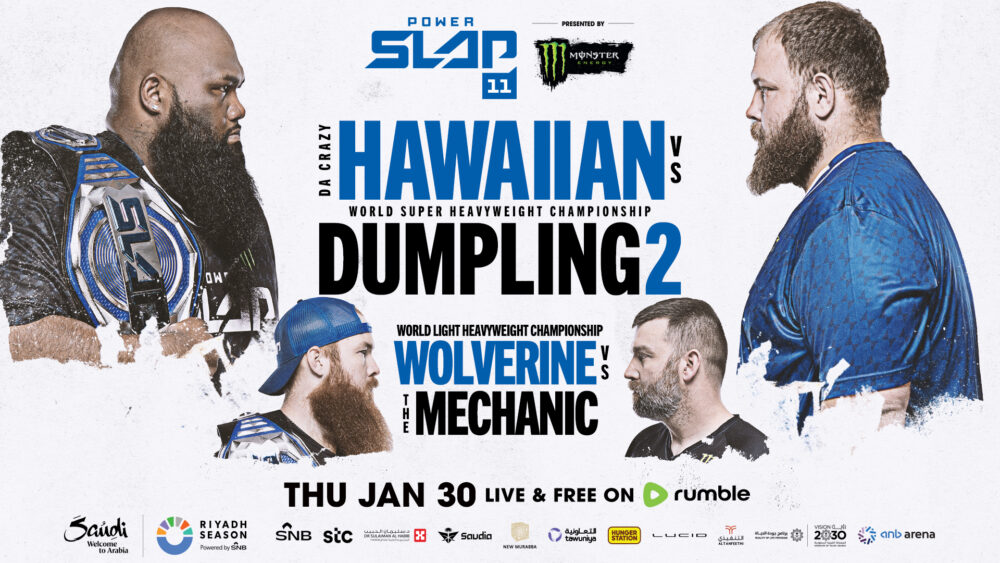 Power Slap 11: Da Crazy Hawaiian vs Dumpling 2 - Power Slap
