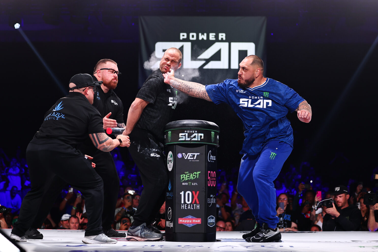 VeChain Power Slap 13: Dumpling vs Da Hawaiian Hitman Results - Power Slap