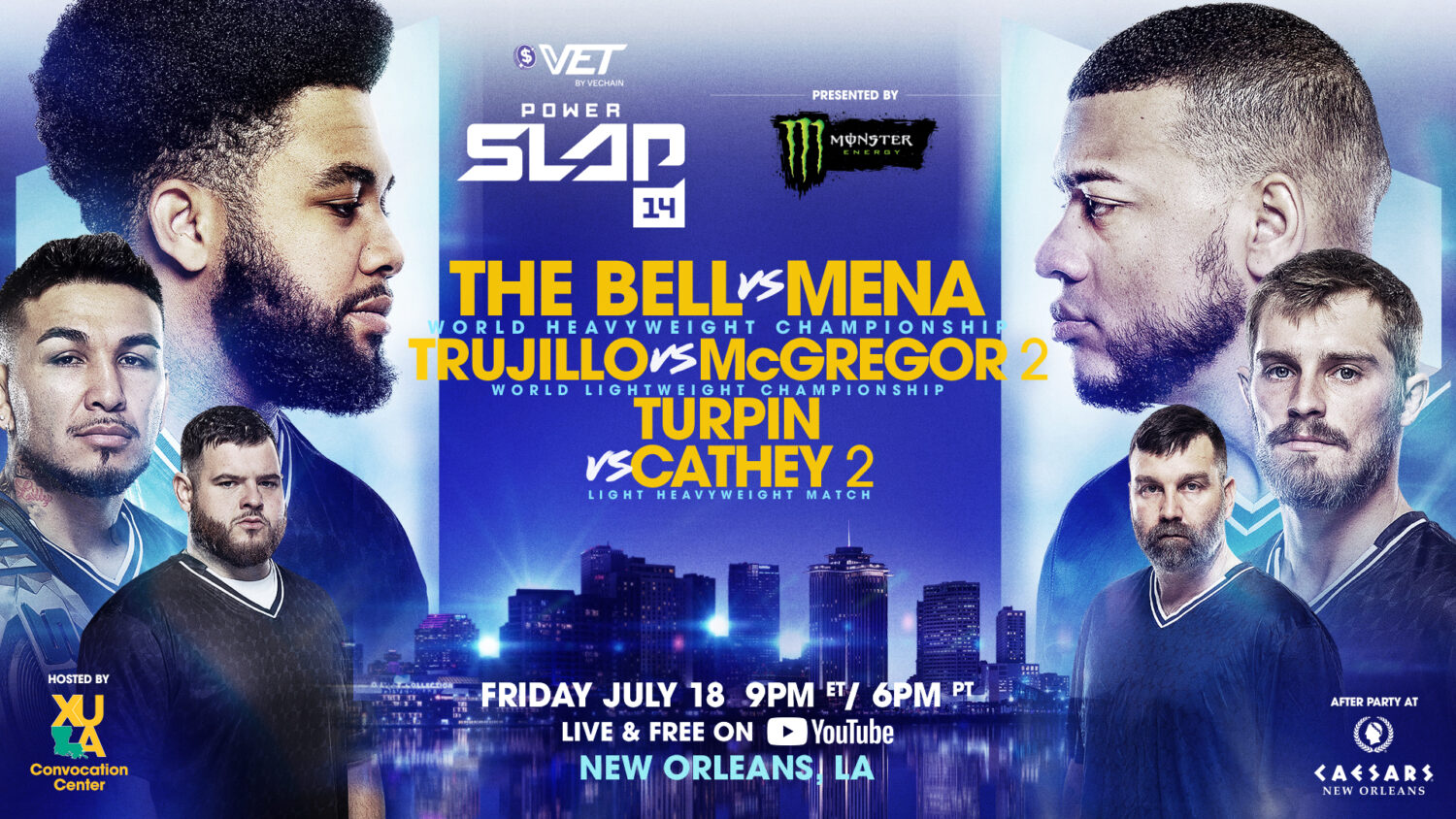 VeChain Power Slap 14: The Bell vs Mena Results - Power Slap