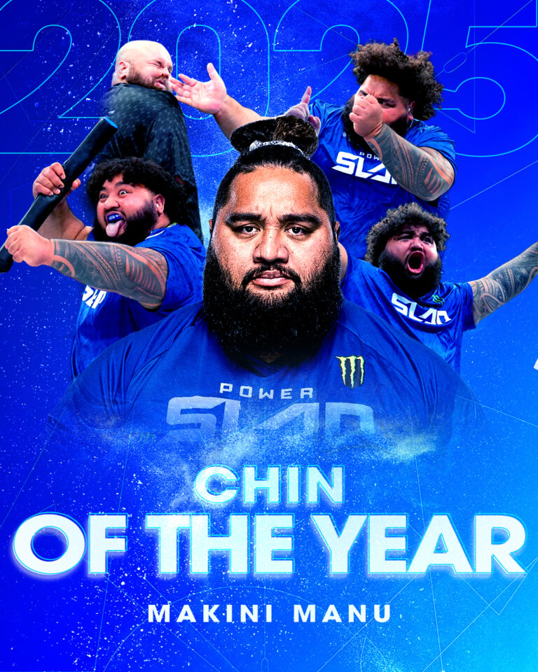Power Slap Awards 2025 | Chin of the Year - Makini Manu - Power Slap