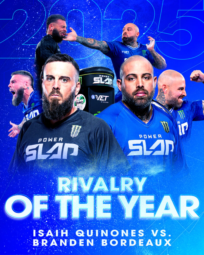 Power Slap Awards 2025 | Rivalry of the Year - Isaih Quinones and ...