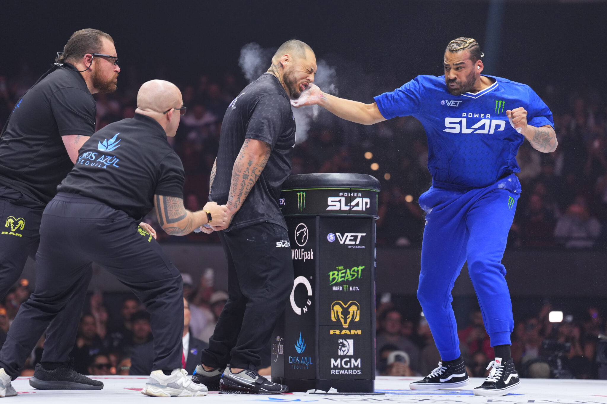 Vechain Power Slap 19: Da Hawaiian Hitman vs. Manu Results - Power Slap